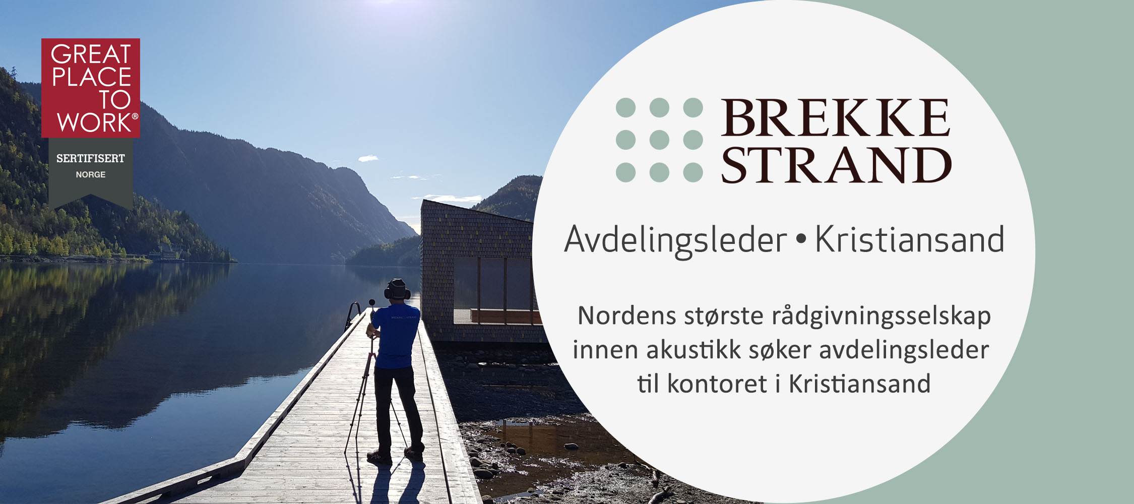 Jobb hos oss – Brekke & Strand Akustikk